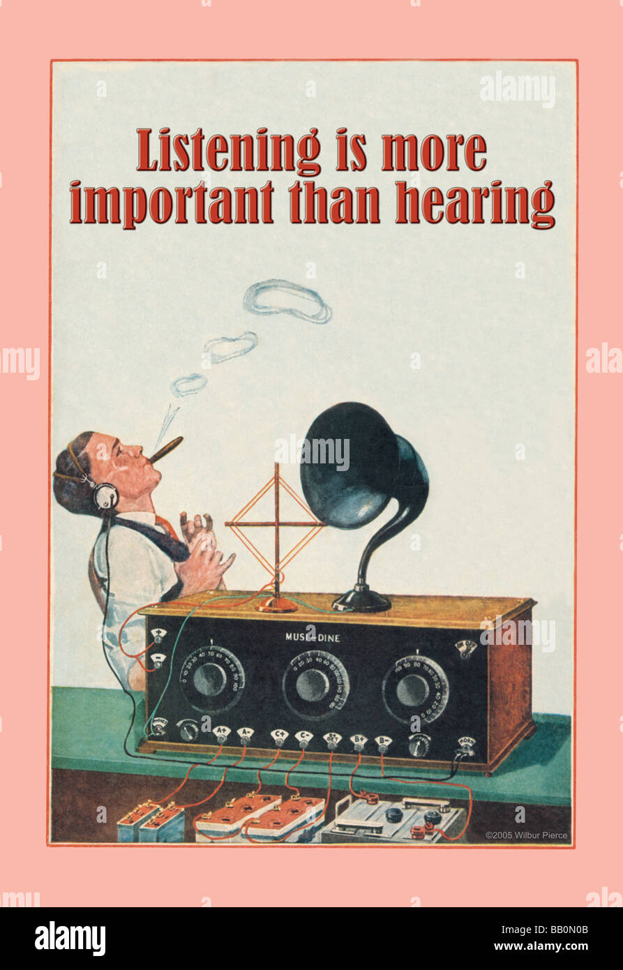 Listening is More Important Stock Photo - Alamy