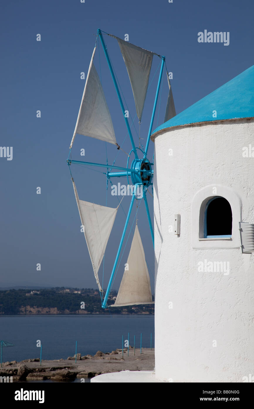 Greek windmill hi-res stock photography and images - Alamy