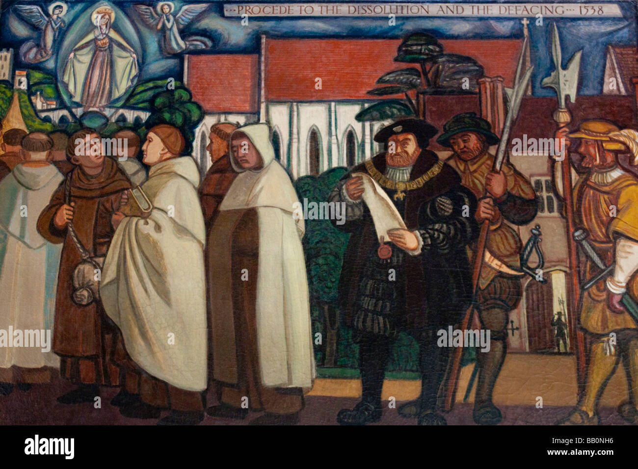 Dissolution of monasteries henry viii hi-res stock photography and ...