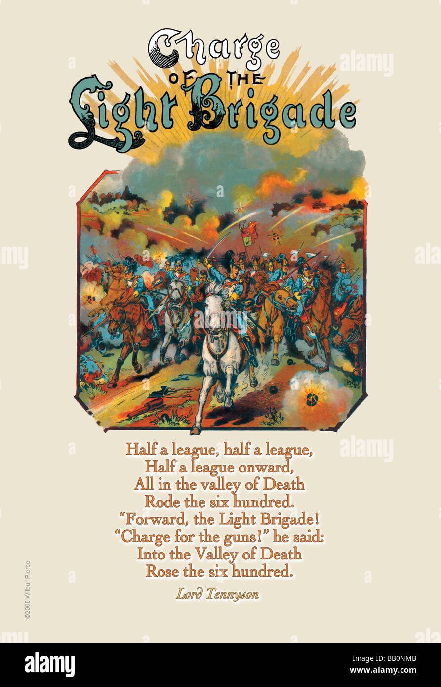 Charge of the Light Brigade Stock Photo - Alamy