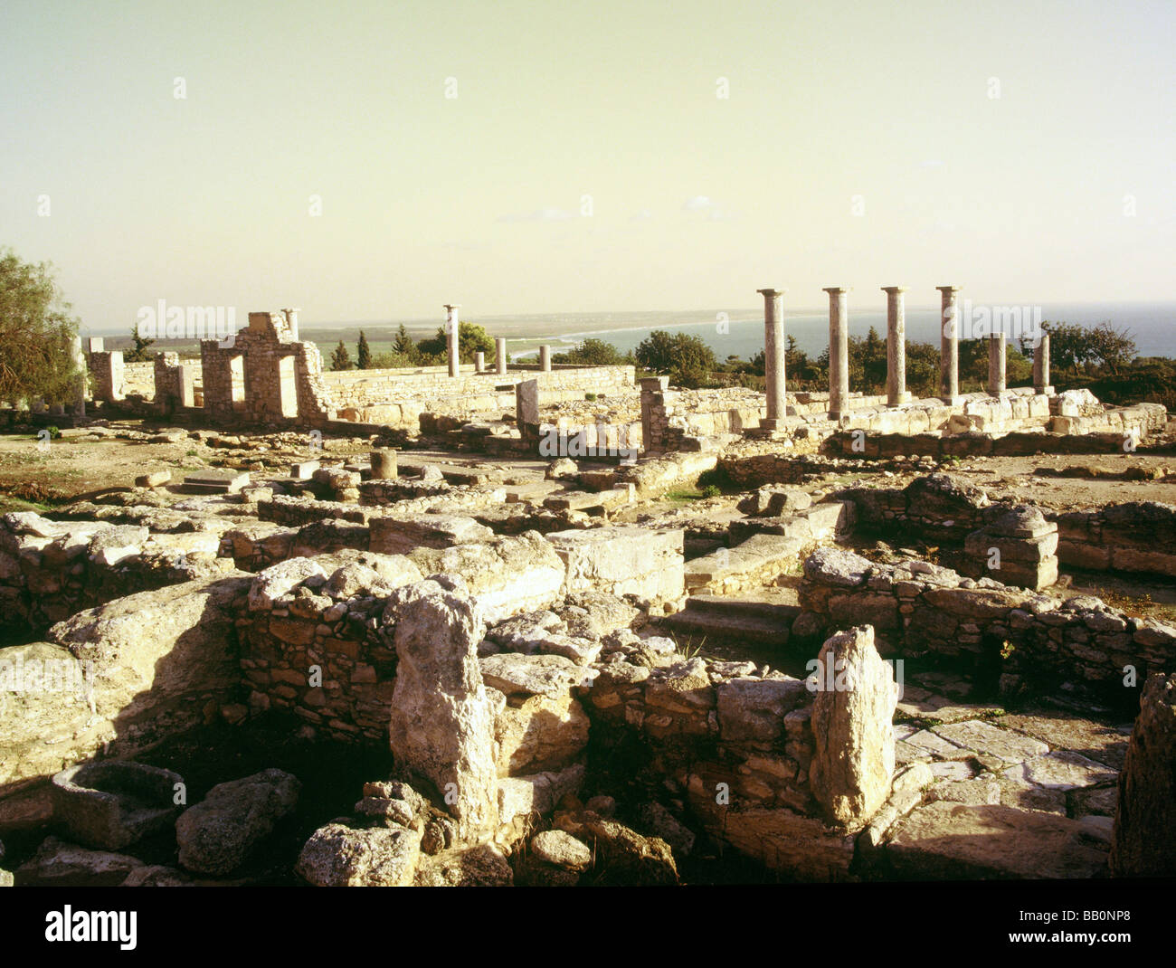 THE TEMPLE OF APOLLO NEAR EPISKOPI, CYPRUS Stock Photo - Alamy