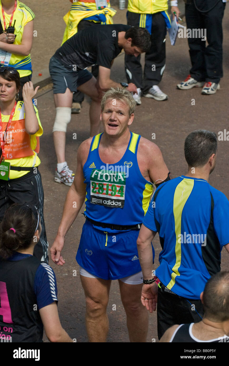 Gordon Ramsey, London Marathon, Celebrity, Marathon runner, chief, TV ...