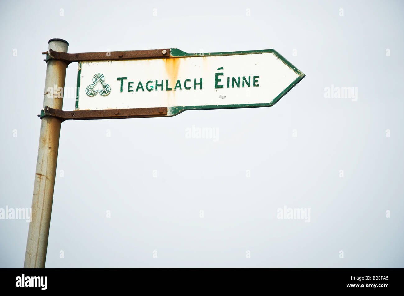 Gaelic road signs hi-res stock photography and images - Alamy