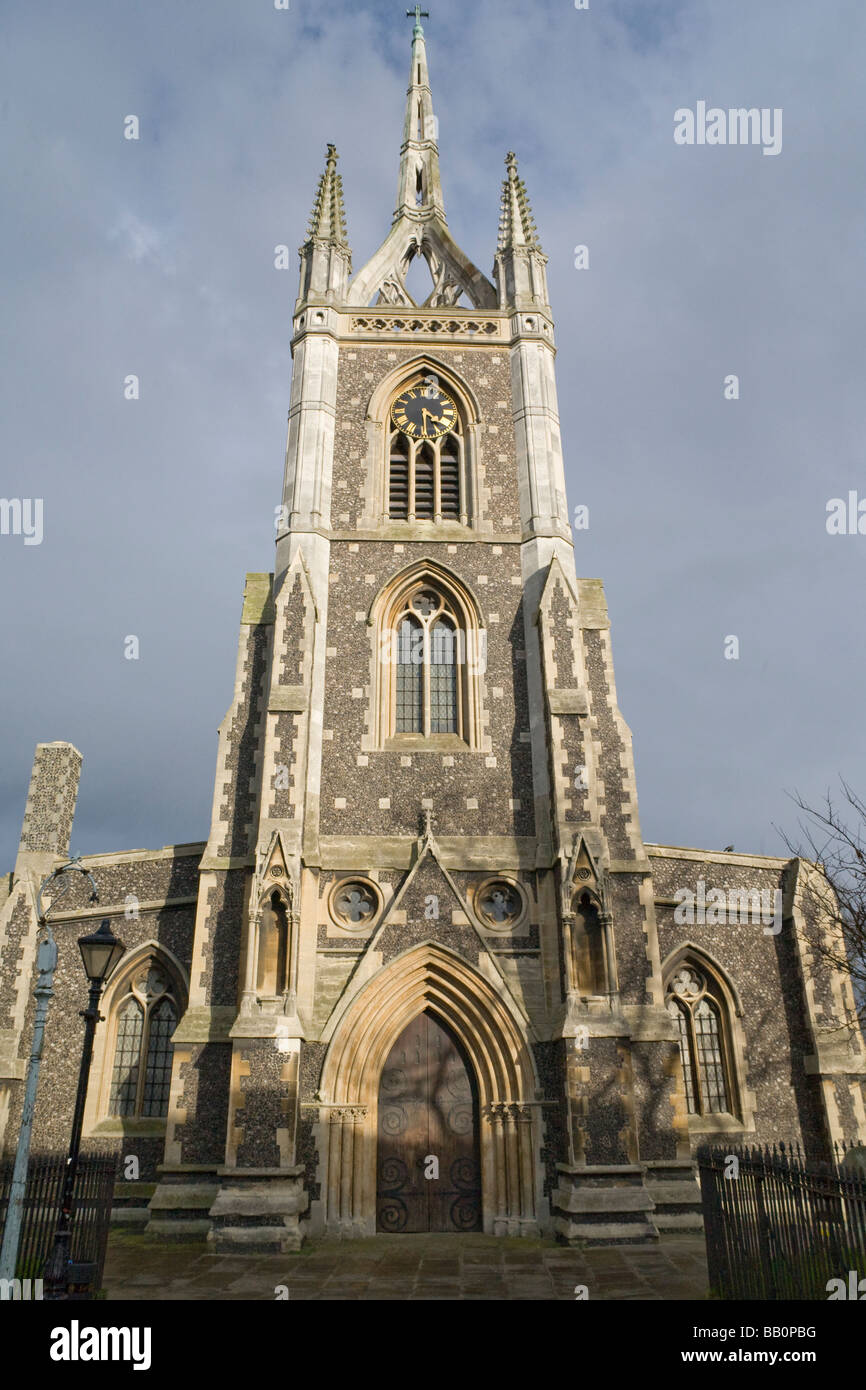 Historic stone church gothic windows hi-res stock photography and ...