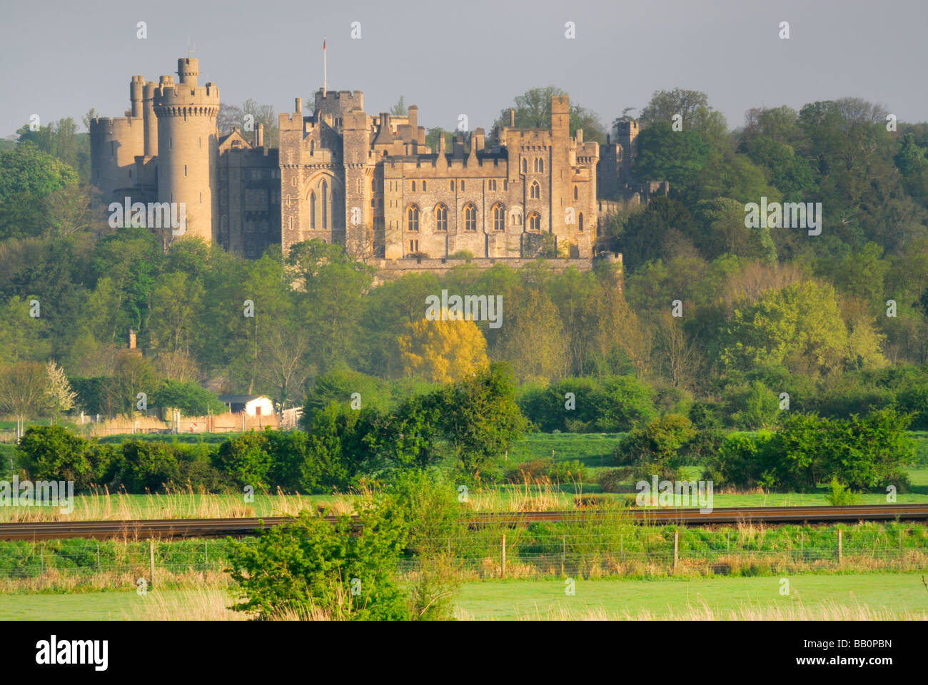 Arundel Castle arundel Sussex England UK Stock Photo - Alamy