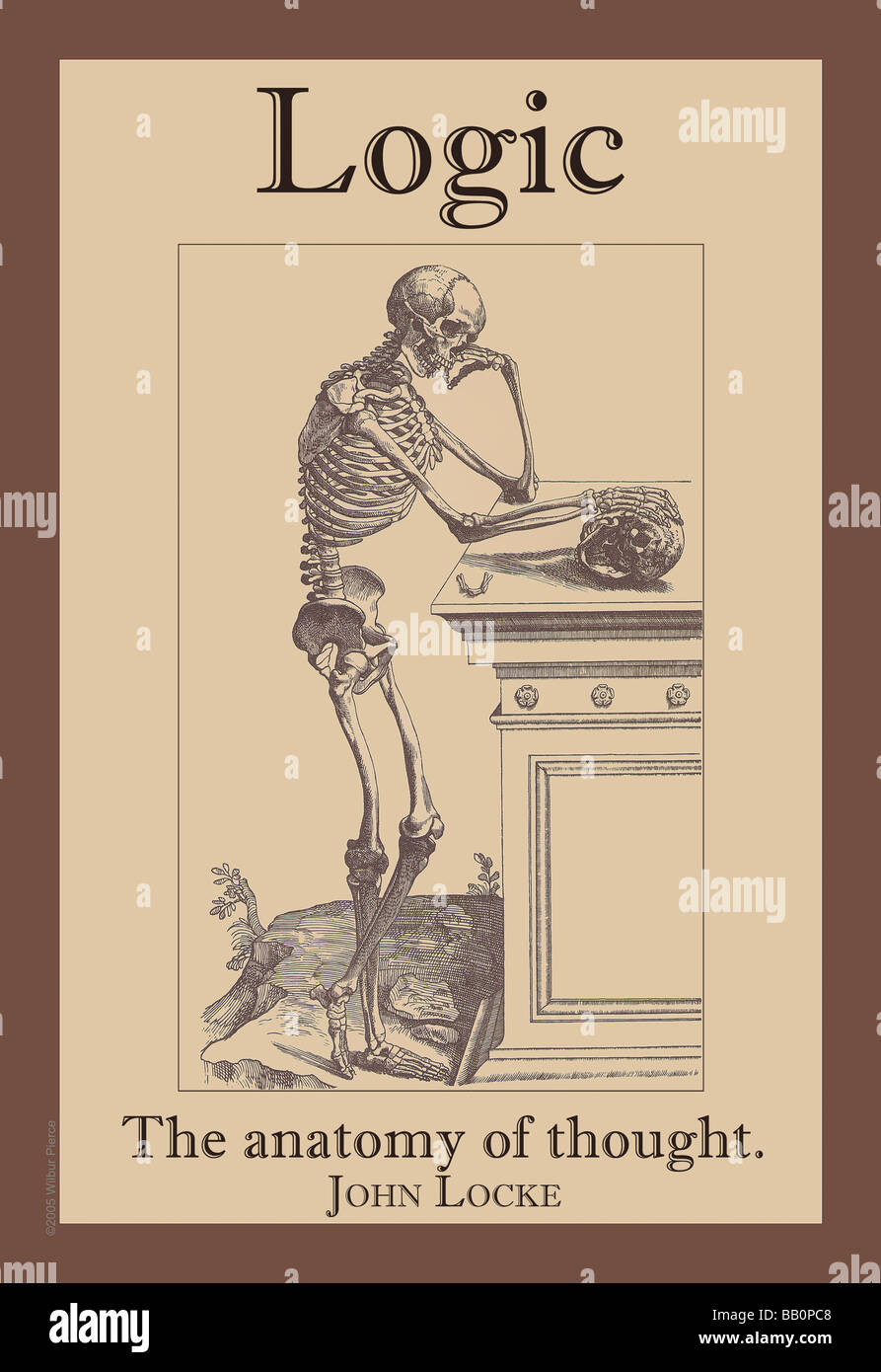Logic - The Anatomy of Thought Stock Photo - Alamy