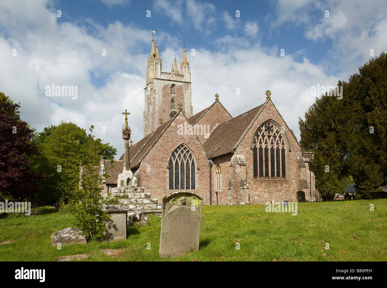 UK Gloucestershire Forest of Dean Newland All Saints Church the ...