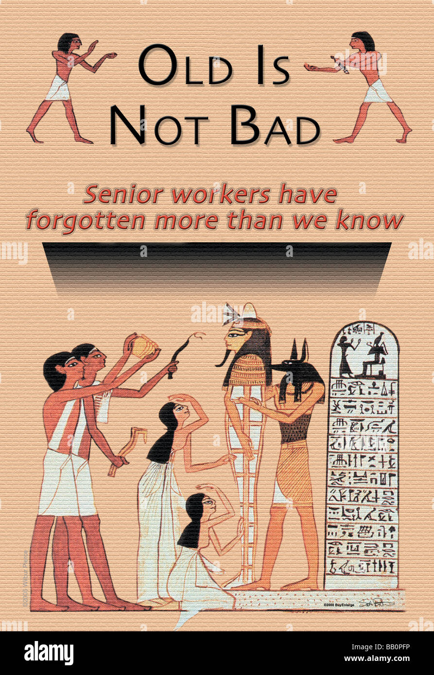 Old in Not Bad Stock Photo - Alamy