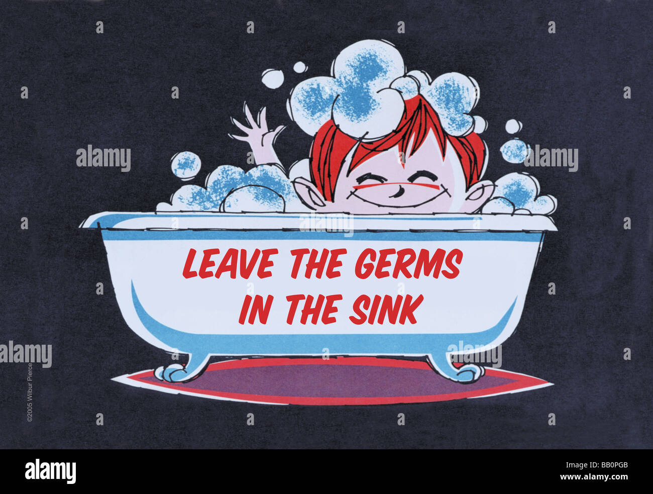 Leave the Germs in the Sink Stock Photo - Alamy