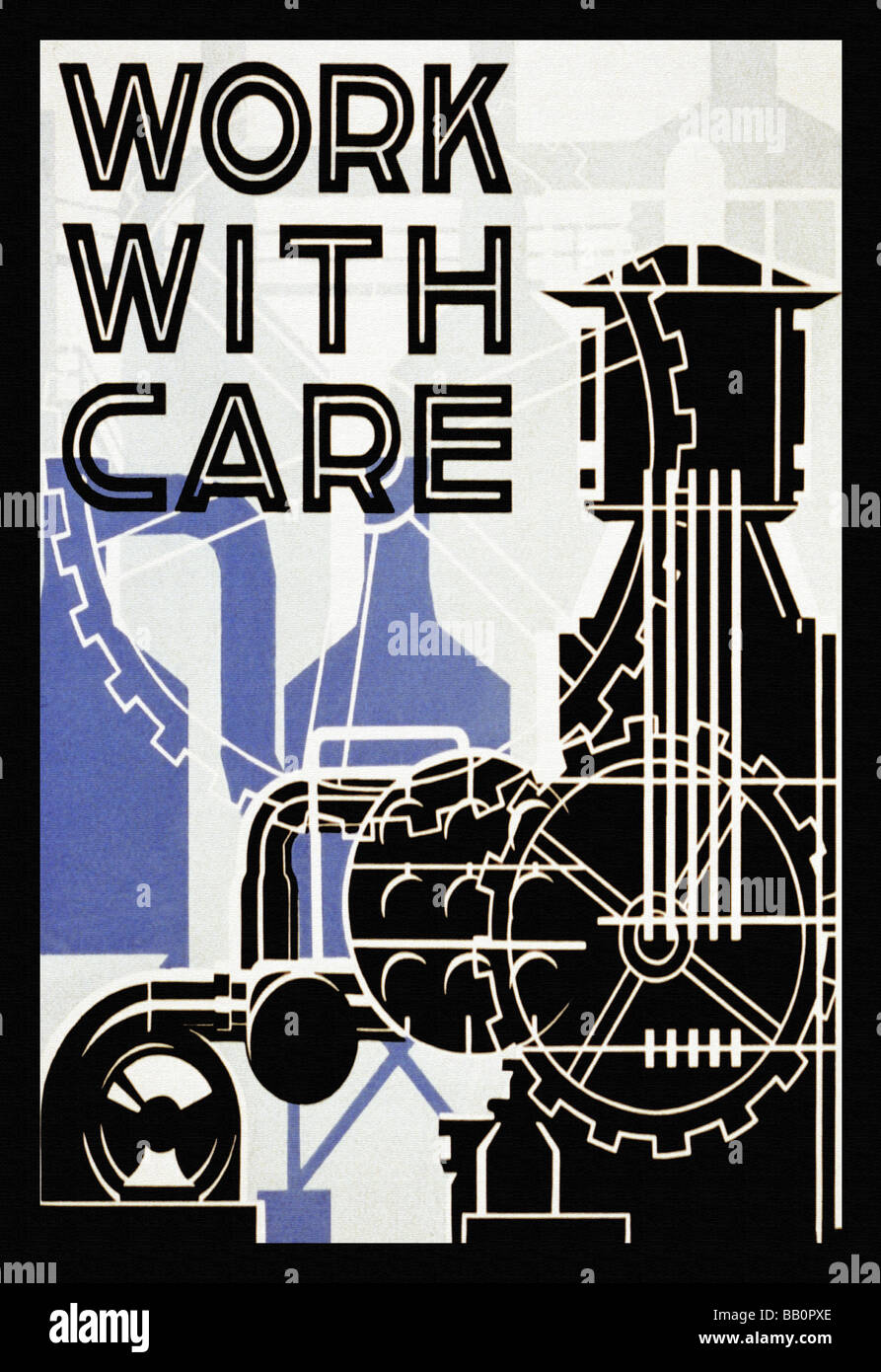 Work With Care Stock Photo - Alamy