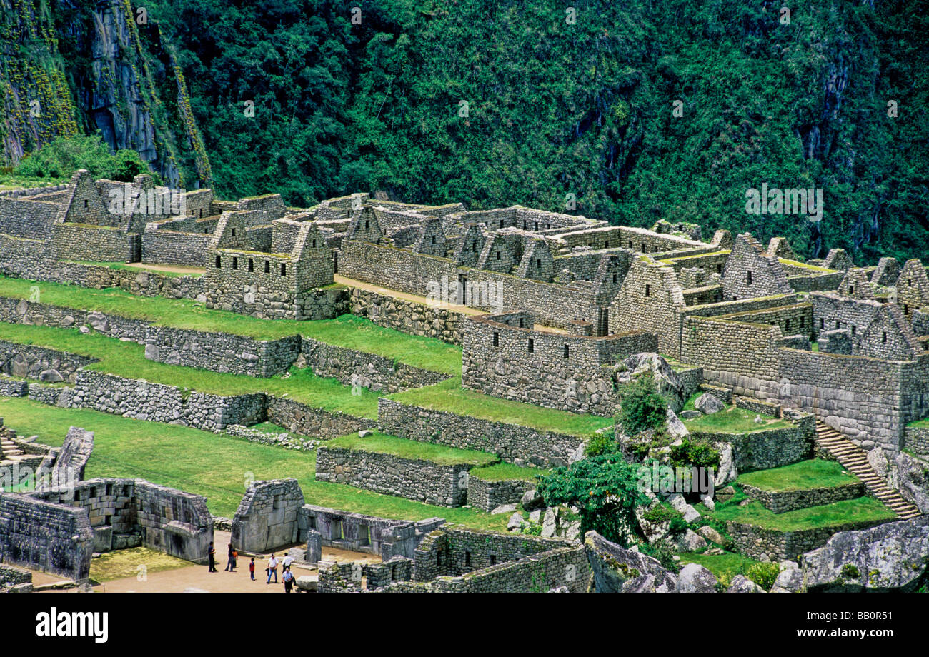 The citadel of Machu Picchu Peru Stock Photo - Alamy