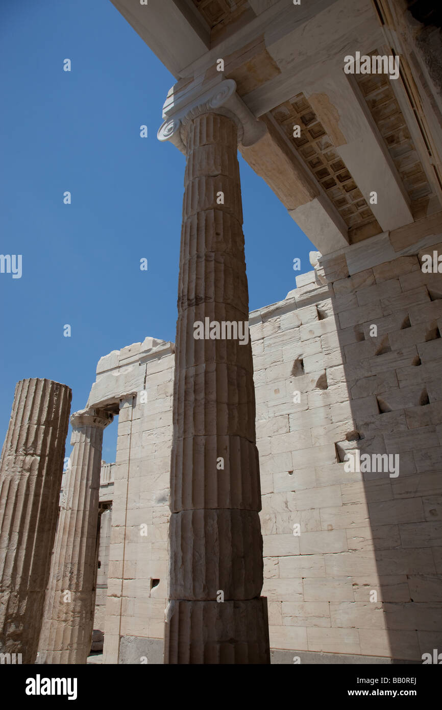 Acropolis of Athens and several famous buildings erected upon it ,most ...