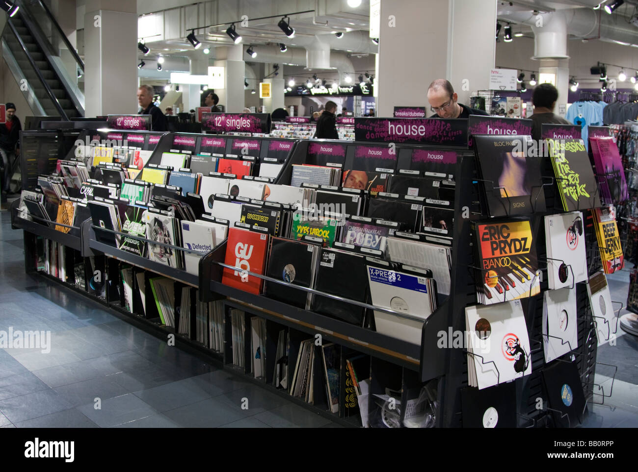 HMV Megastore - Oxford Street - London Stock Photo - Alamy