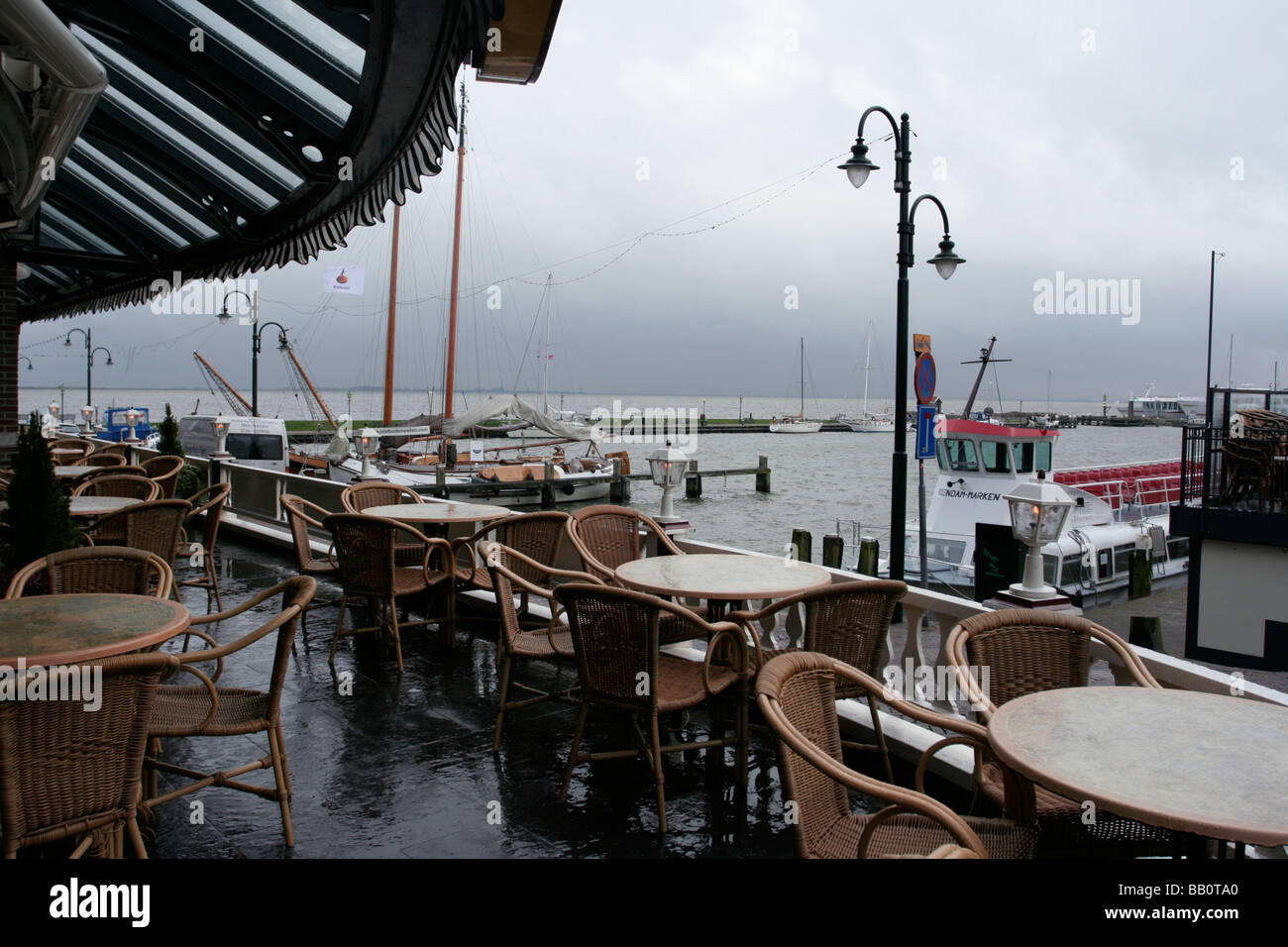 Fishing village at Volendam in Holland Stock Photo - Alamy