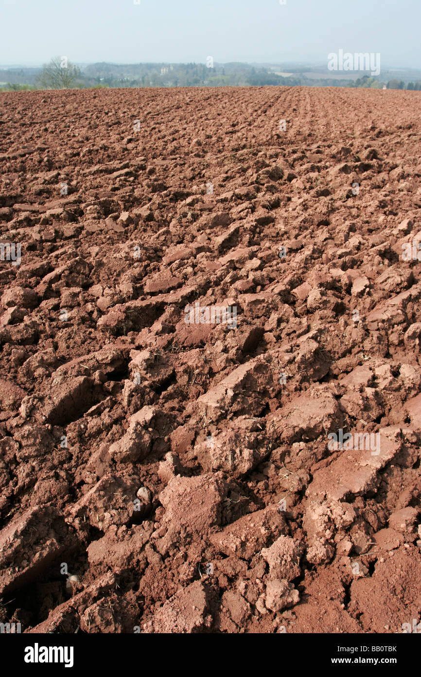 Landscape ploughed field hi-res stock photography and images - Alamy