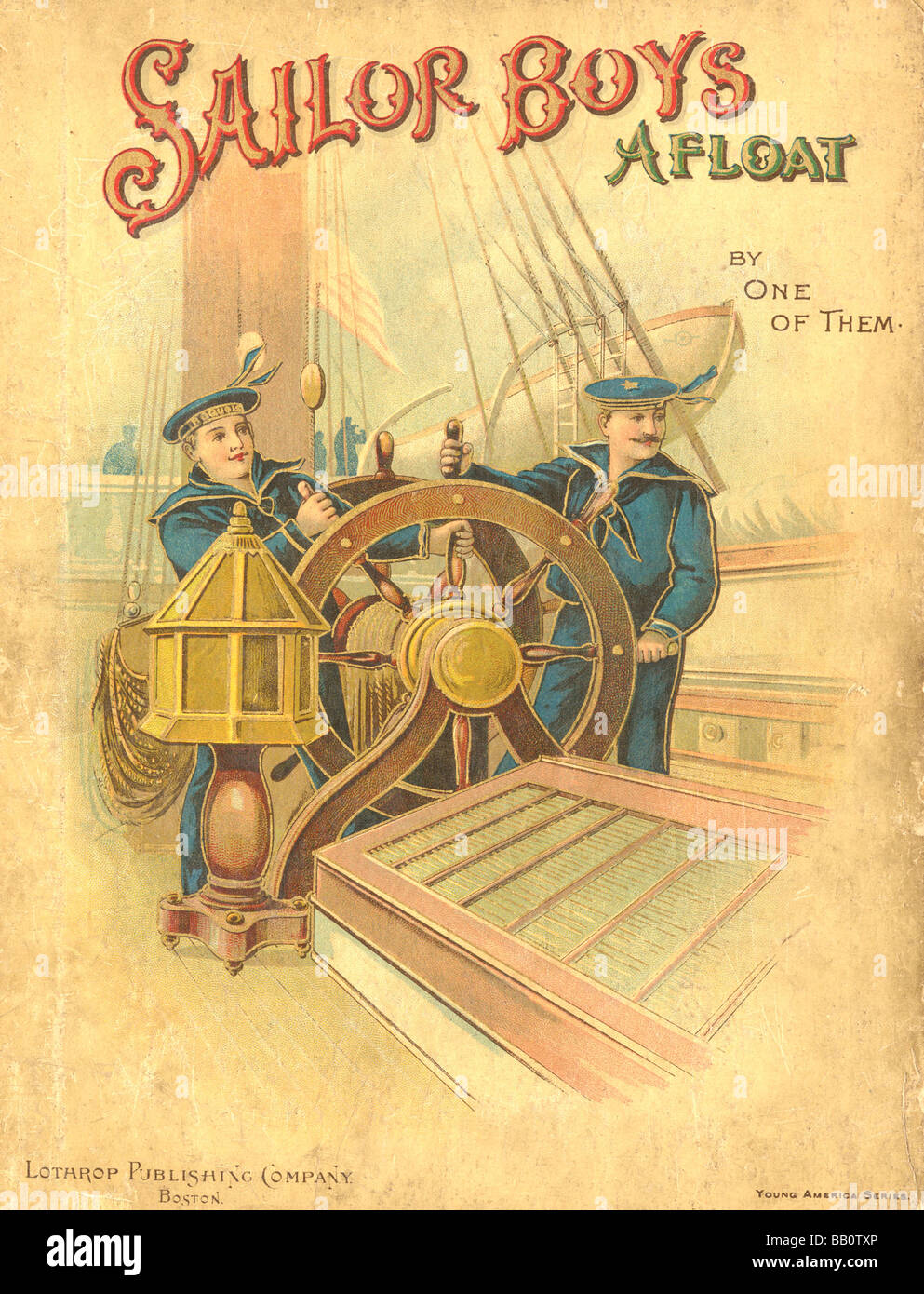 Sailor Boys Afloat Stock Photo - Alamy