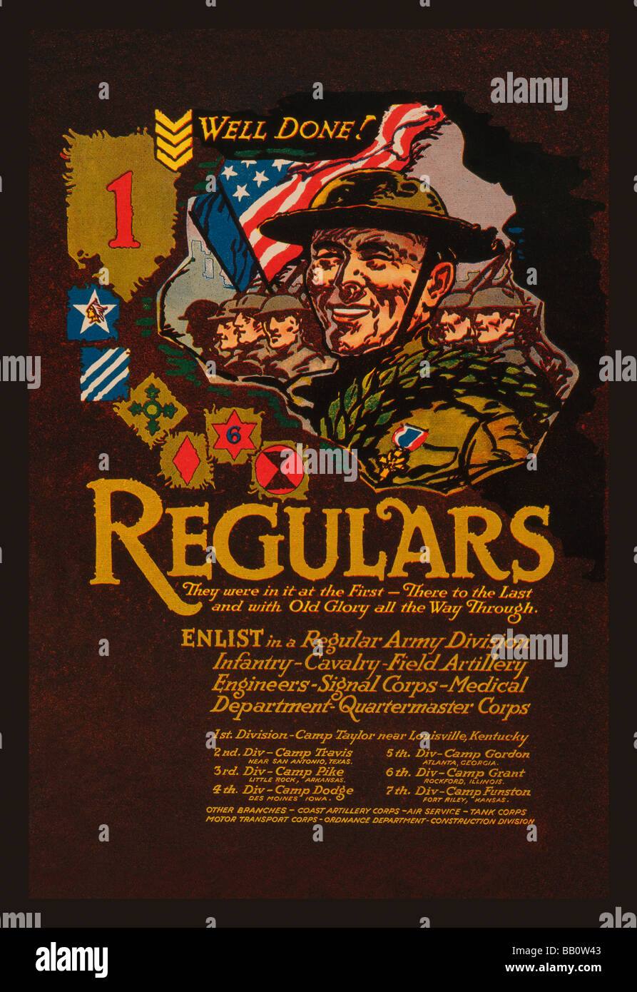 Regular infantry hi-res stock photography and images - Alamy