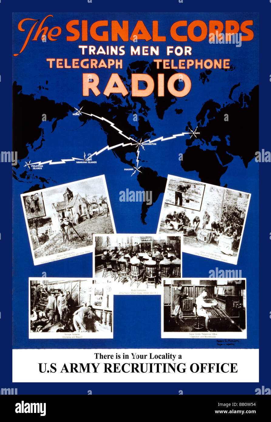 The Signal Corps Stock Photo - Alamy