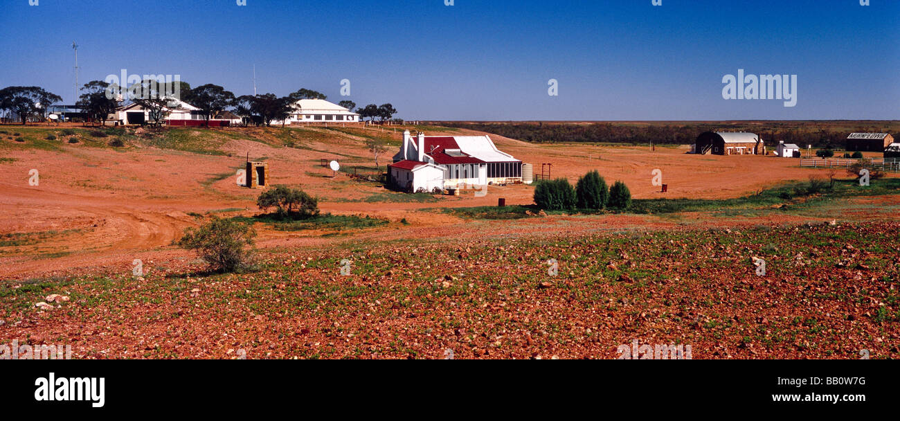 Outback homestead, South Australia Stock Photo - Alamy