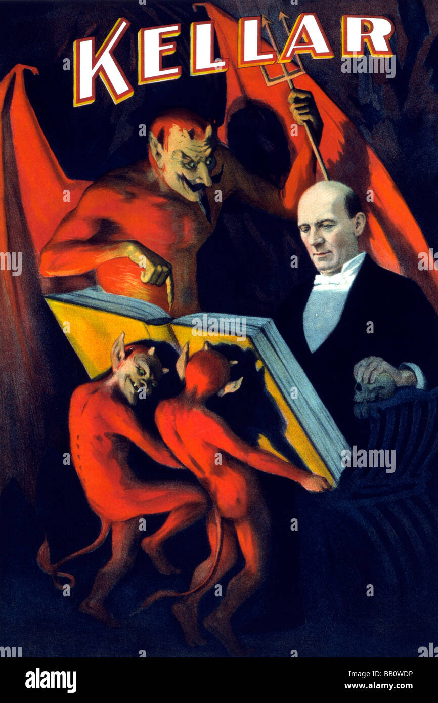 Kellar magic show hi-res stock photography and images - Alamy