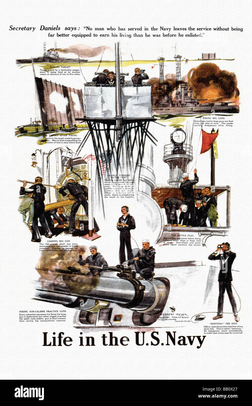 Life in the U.S. Navy Stock Photo - Alamy