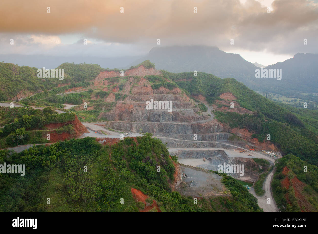 Kapaa Quarry Oahu, Hawaii, USA Stock Photo - Alamy