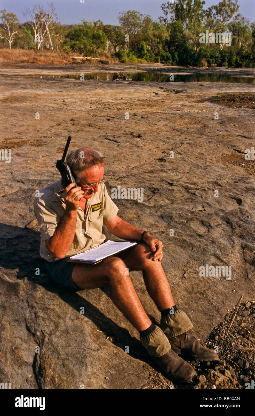 Satellite phone, outback Australia Stock Photo - Alamy