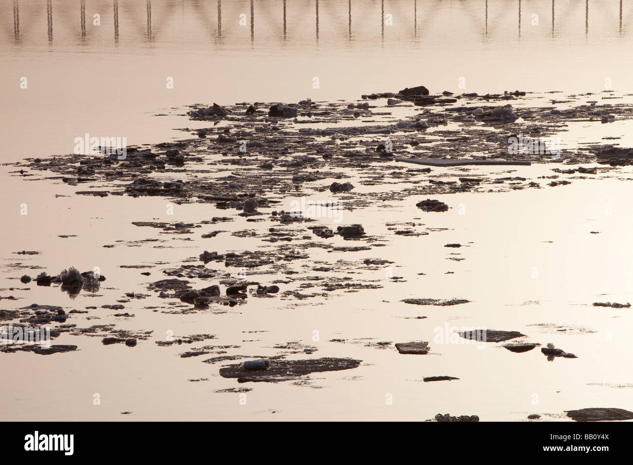 Ice breaking up in the river hi-res stock photography and images - Alamy