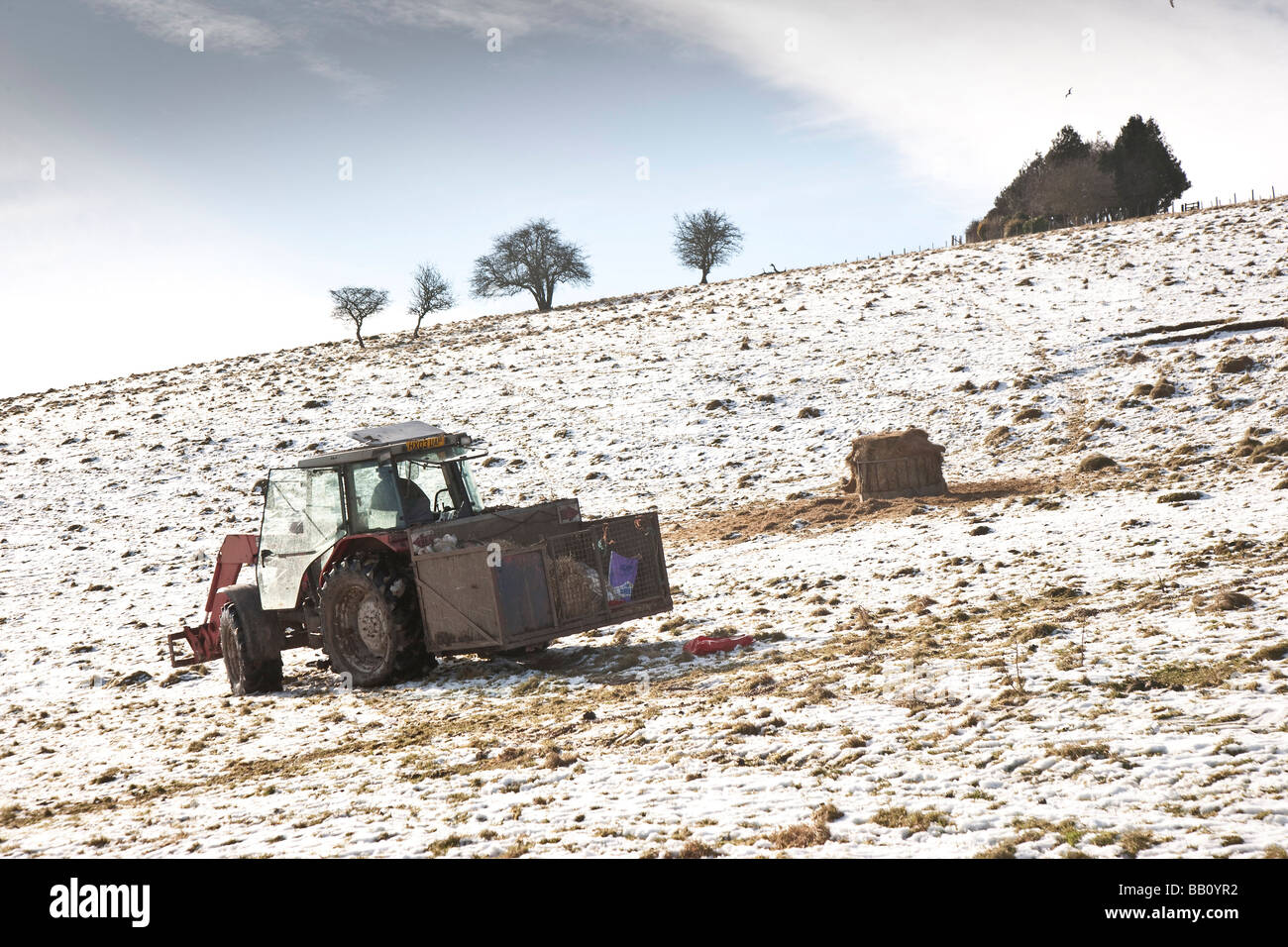 Tractor slope hi-res stock photography and images - Alamy