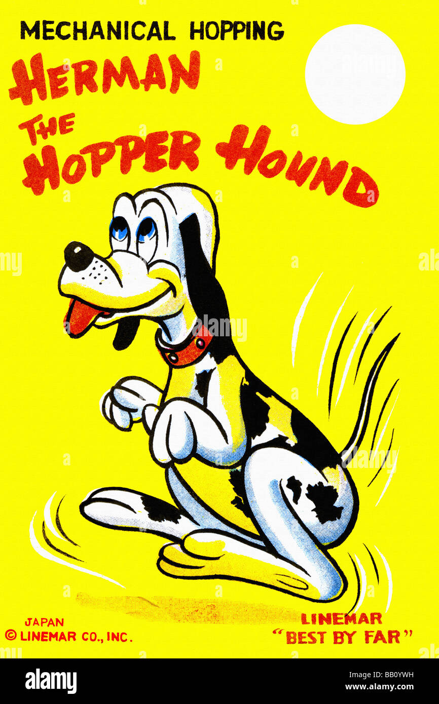 Herman the Hopper Hound Stock Photo - Alamy