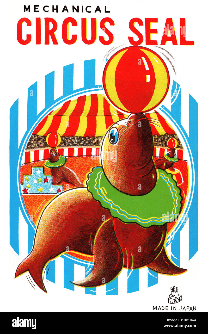 Circus seal hi-res stock photography and images - Alamy