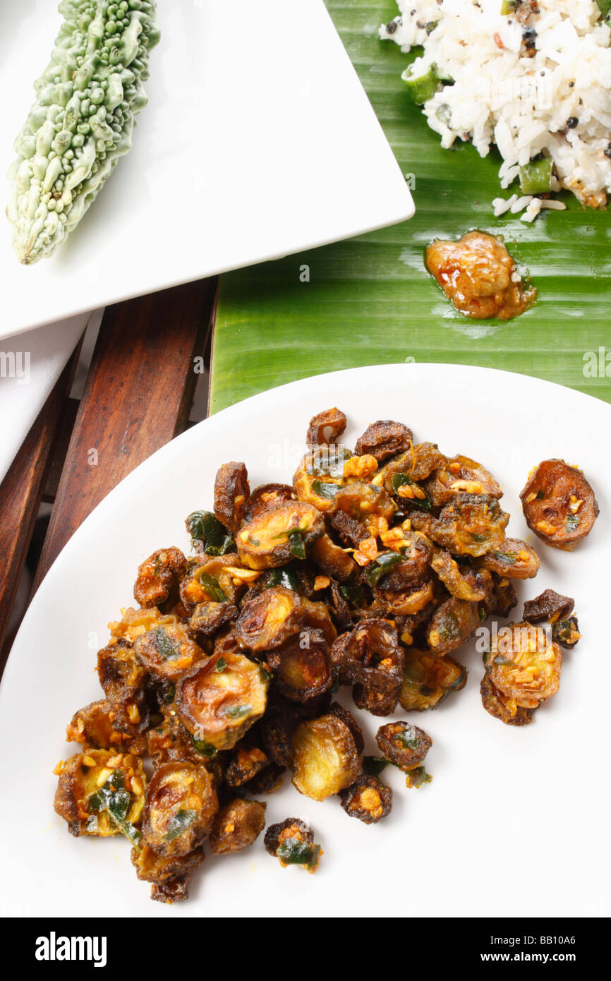 Bitter gourd cooked hi-res stock photography and images - Alamy