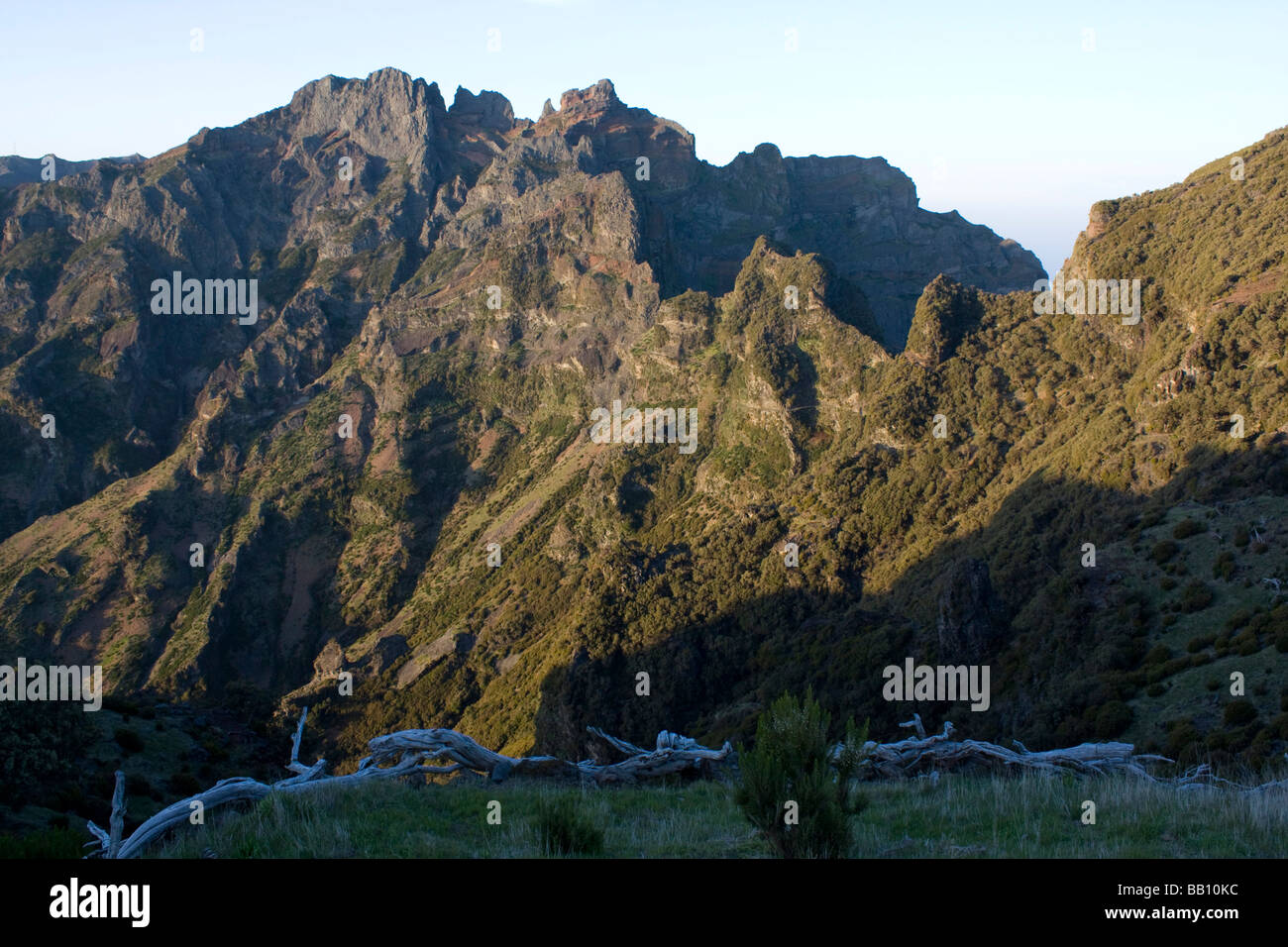 mountains of madeira portugal an island in the mid Atlantic Ocean Stock ...