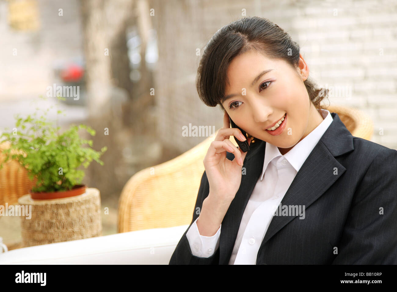 Chinese business woman in the office,China Stock Photo - Alamy