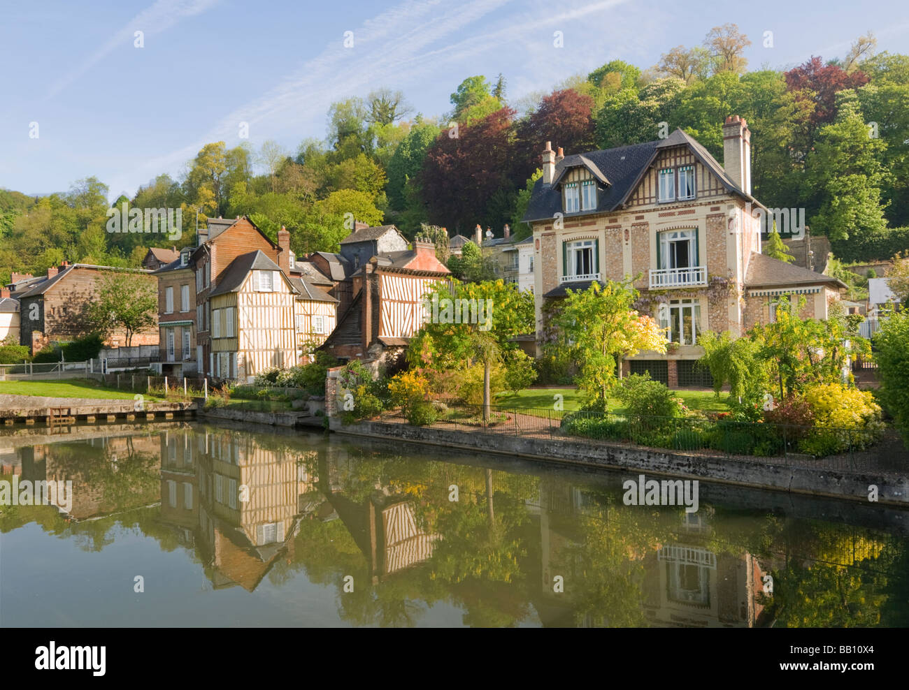 Pont Audemer Normandy France Stock Photo - Alamy