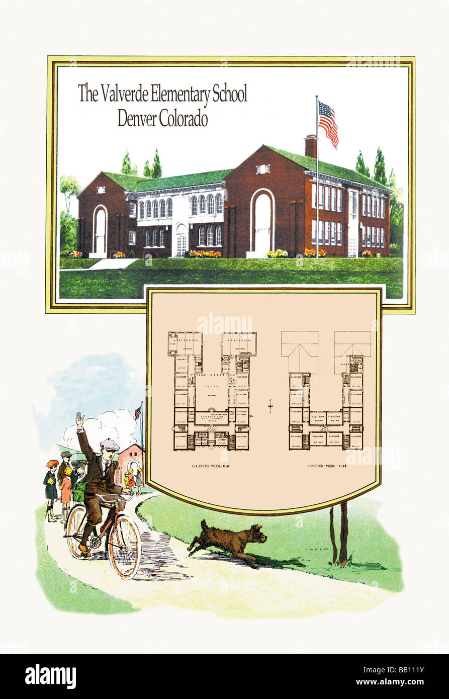 Elementary school floor plan hi-res stock photography and images - Alamy