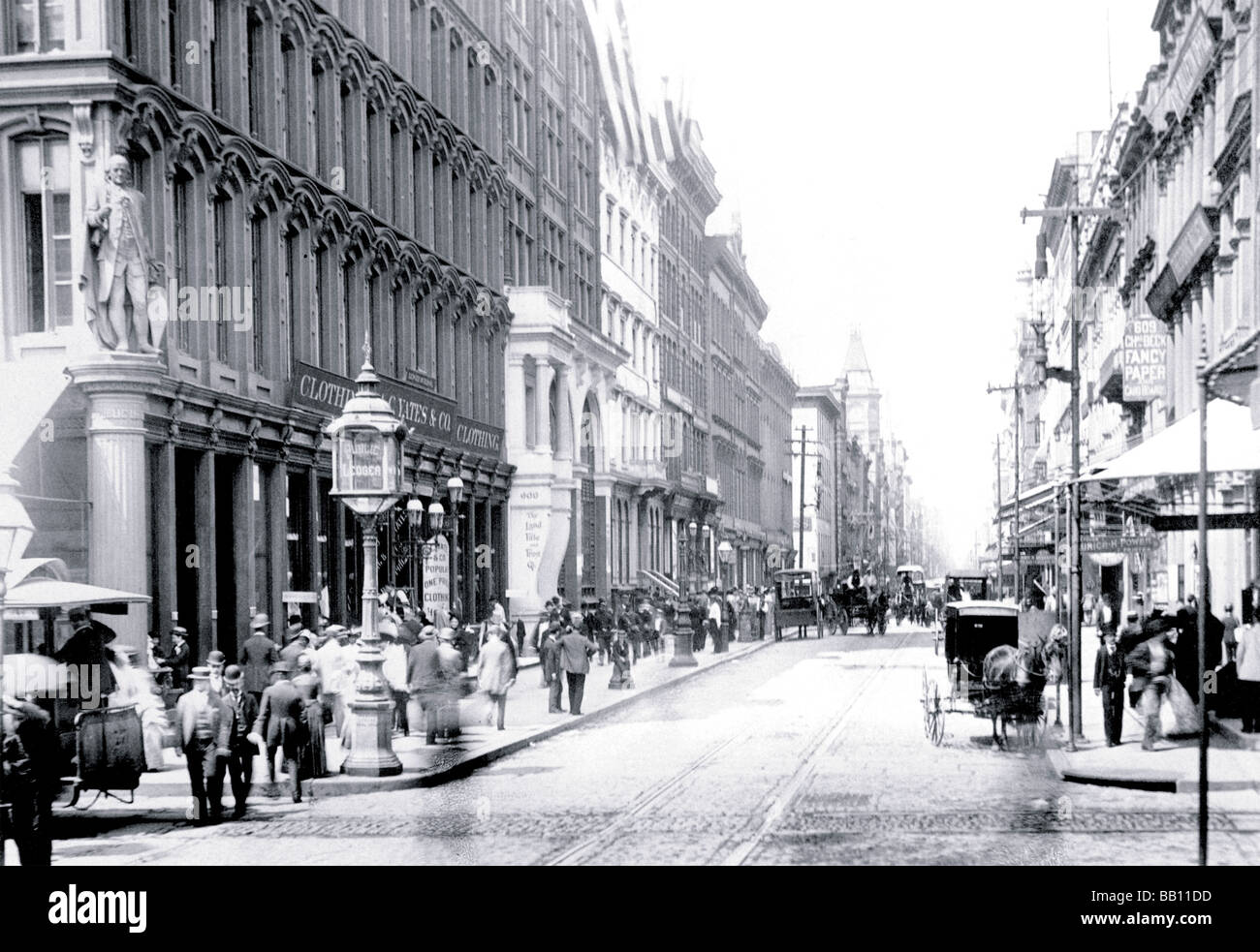 A Philadelphia Street Scene #1 Stock Photo - Alamy