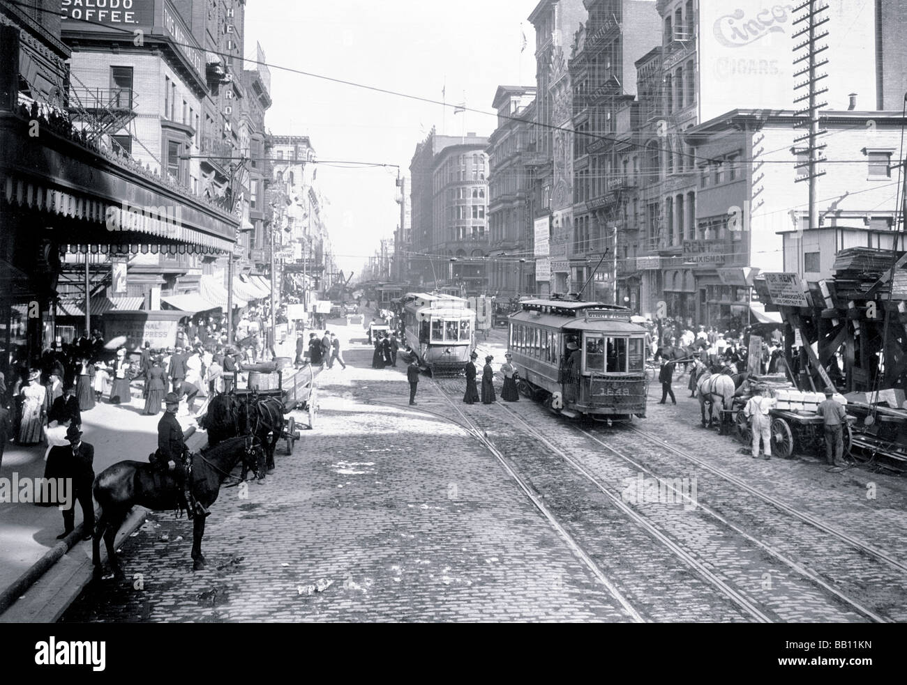 Vintage trolleys hi-res stock photography and images - Alamy