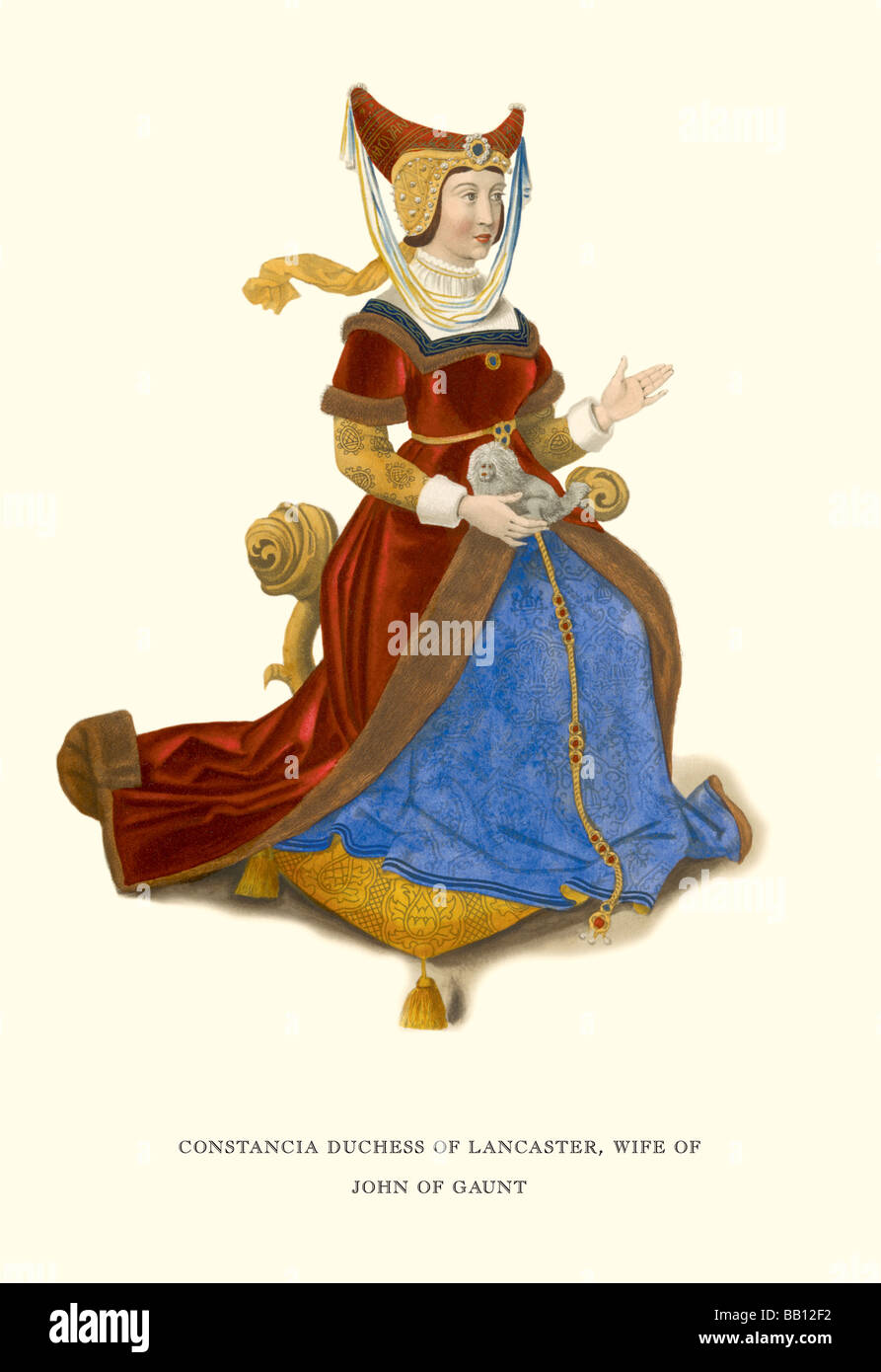 Constancia,Duchess of Lancaster Stock Photo - Alamy