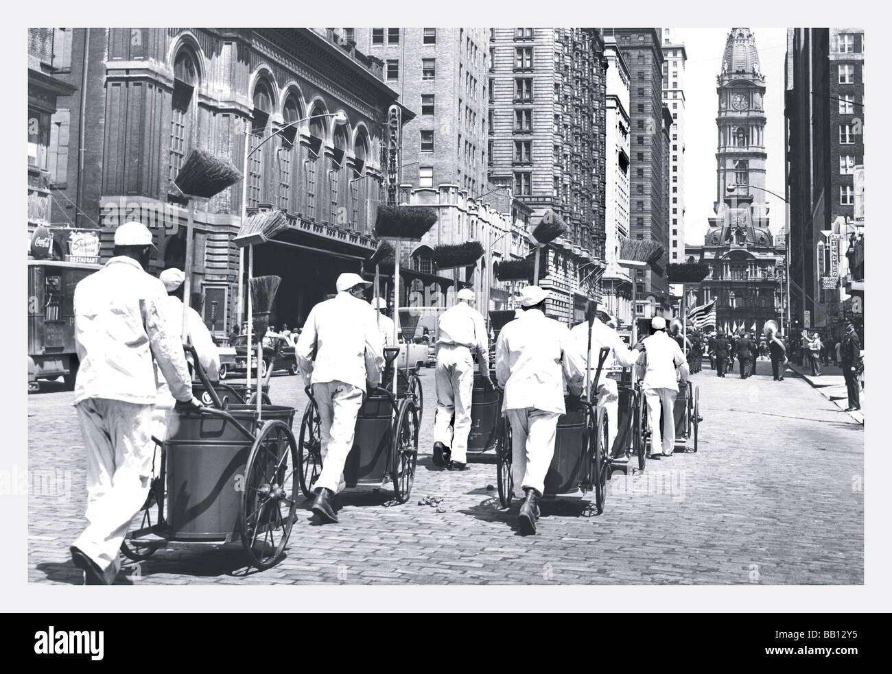 Clean-Up Crew,Philadelphia,PA #1 Stock Photo - Alamy