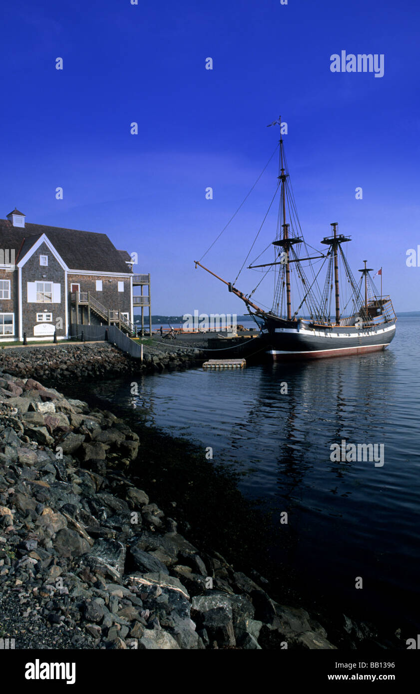Pictou Nova Scotia the famous ship Hector in Canada Stock Photo - Alamy