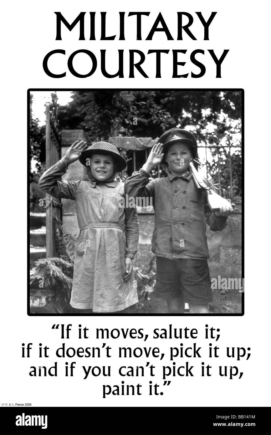 Military courtesy hi-res stock photography and images - Alamy