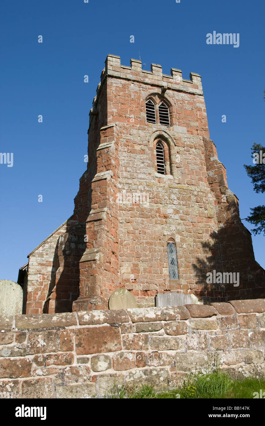 St. Andrews Church, Little Ness, Shropshire Stock Photo - Alamy