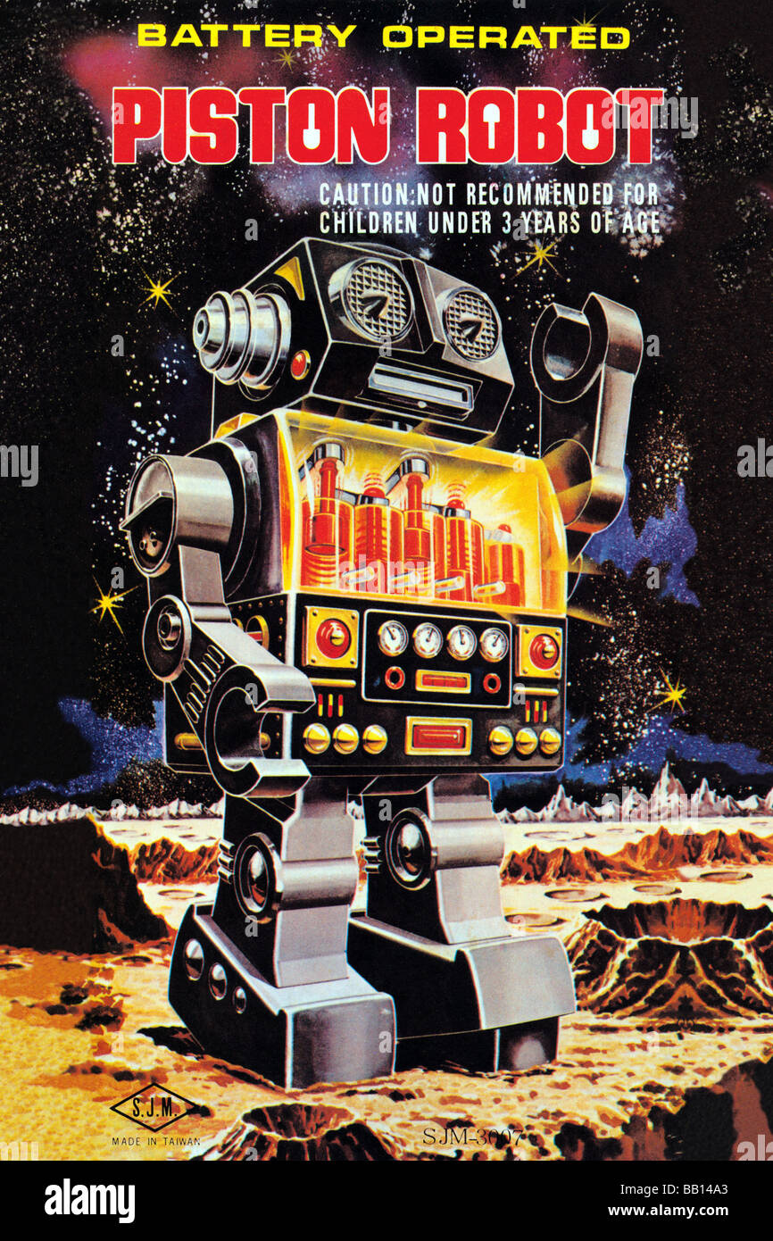 Battery Operated Piston Robot Stock Photo - Alamy