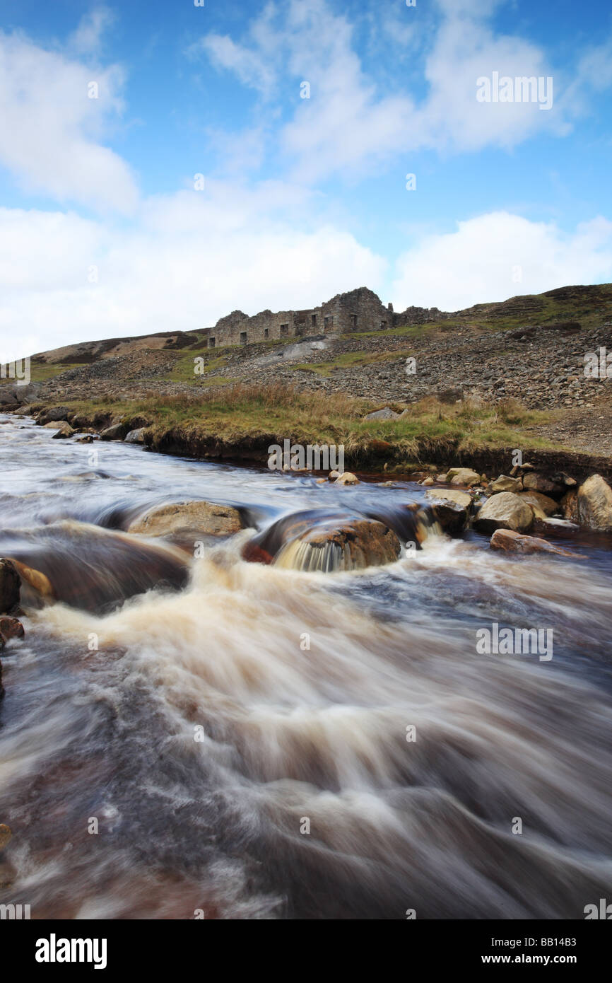 Old Gang Beck and the Remains of the Surrender Bridge Smelting Mill ...