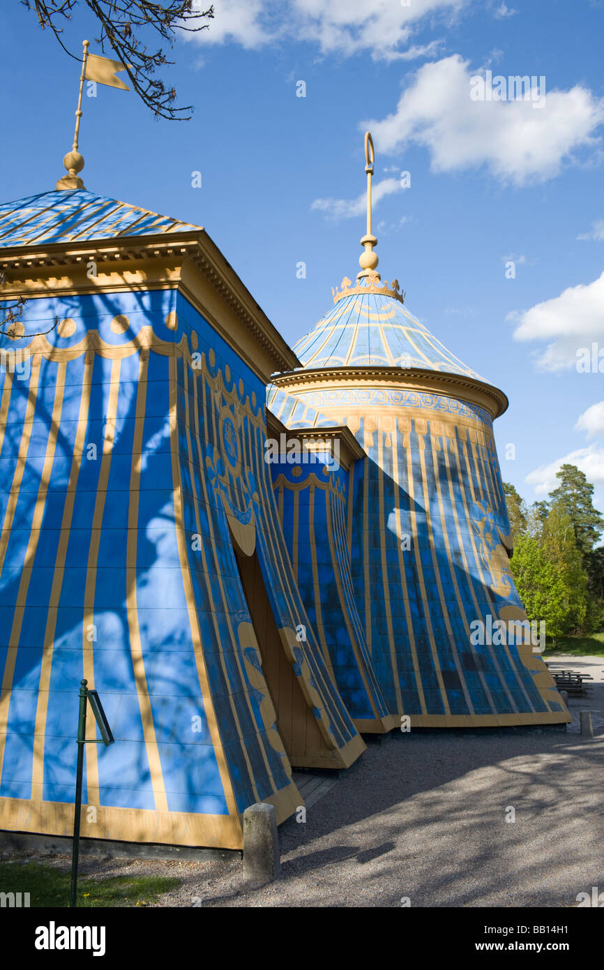 Copper Tents (Sweden Stock Photo - Alamy
