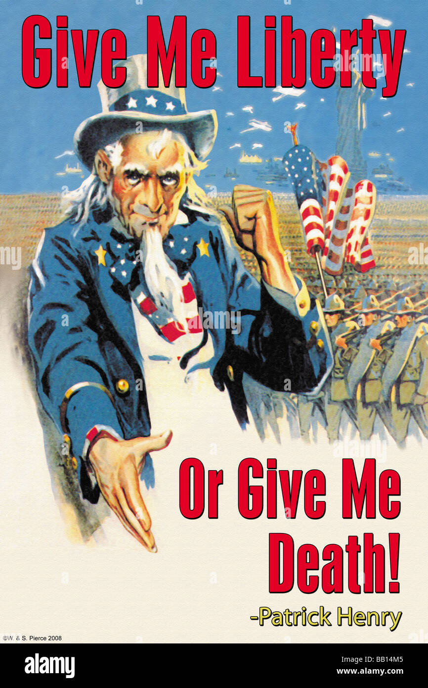 Give Me Liberty! Stock Photo - Alamy