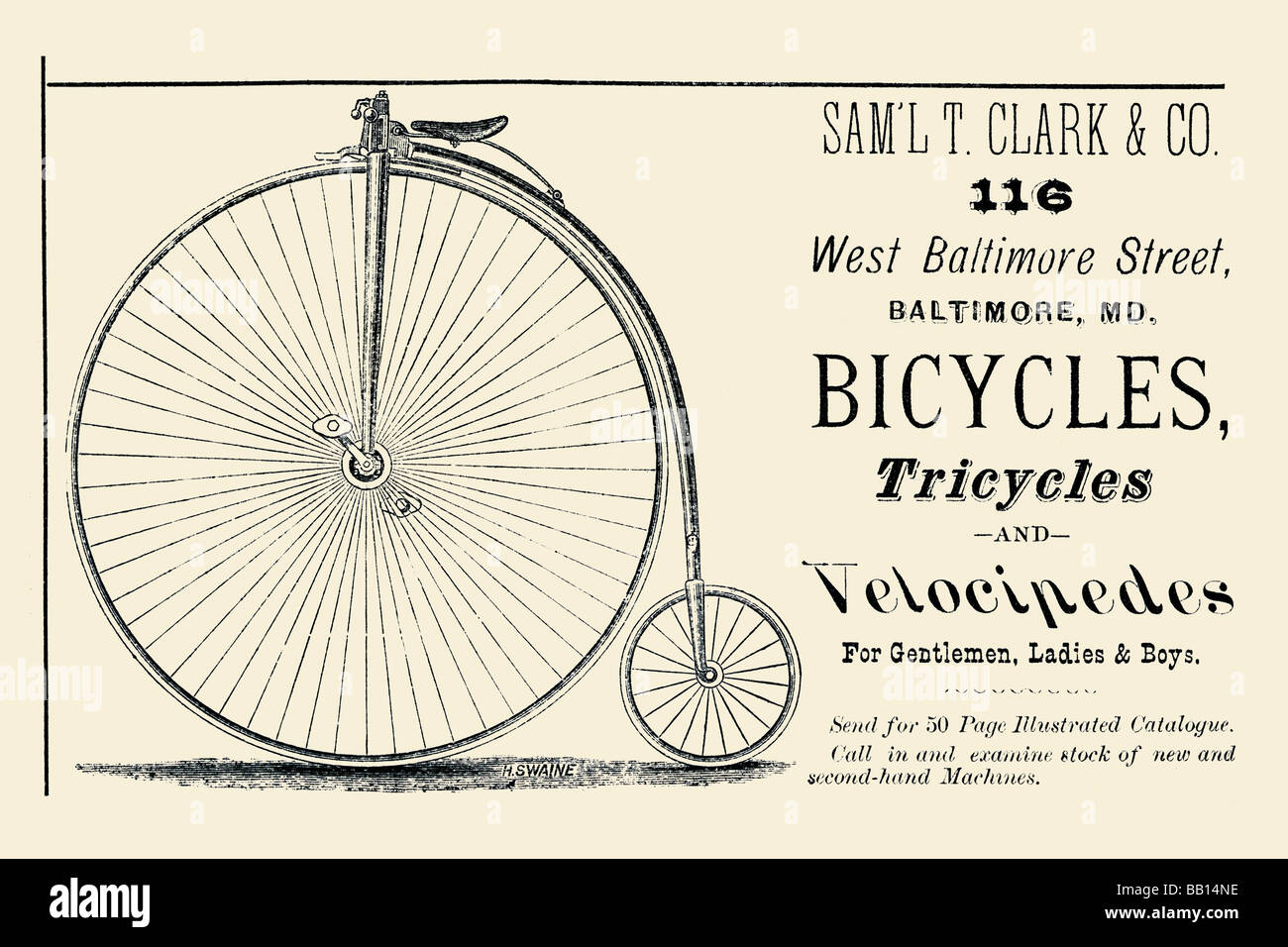 Pedal Velocipede High Resolution Stock Photography and Images - Alamy