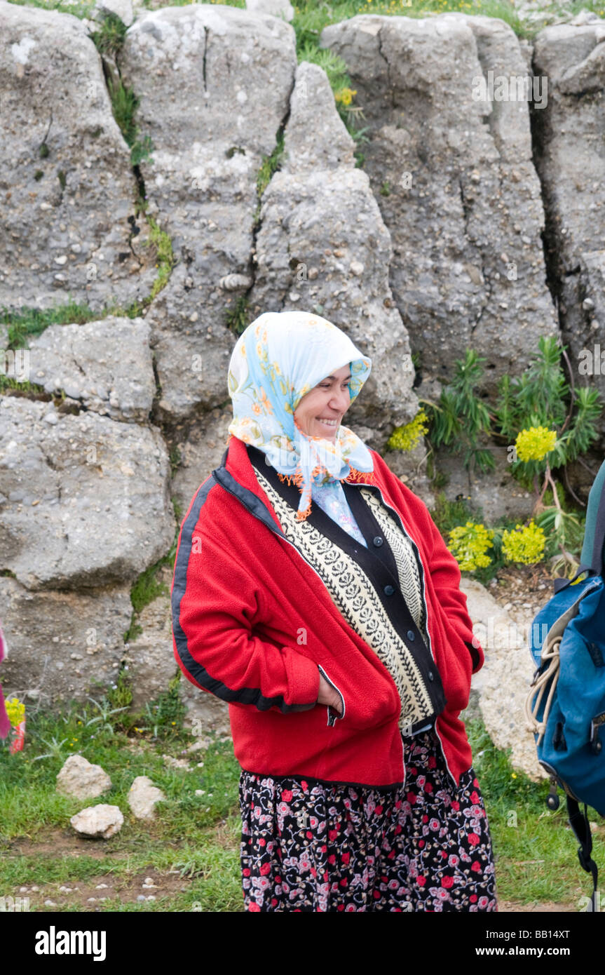 Turkey Antalya Koprulu River Canyon The small village of Selge Local ...
