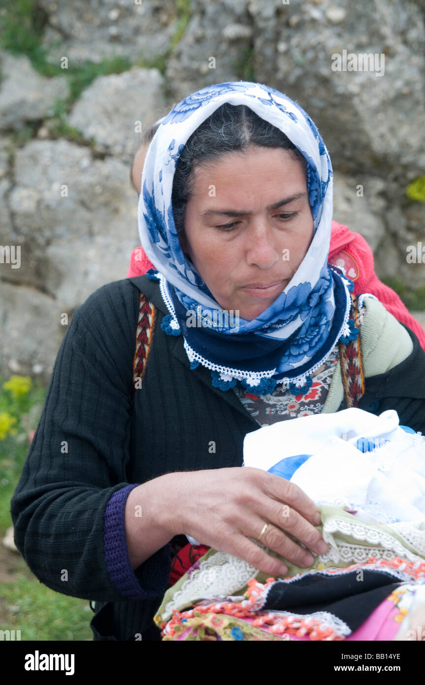 Turkey Antalya Koprulu River Canyon The small village of Selge Local ...